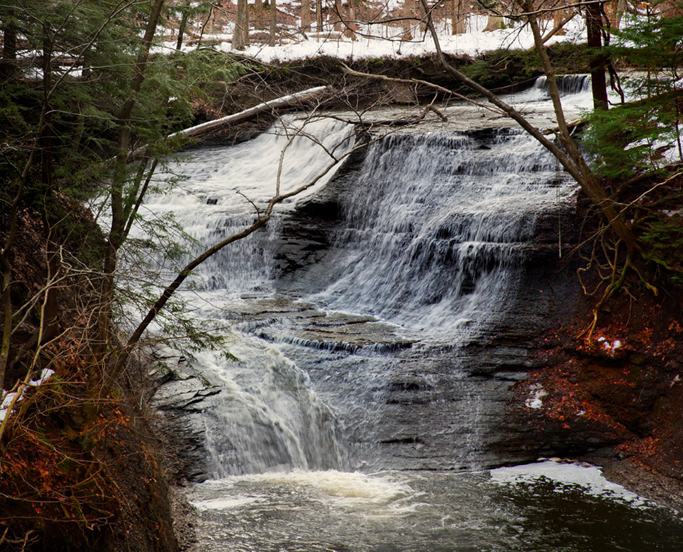 Greenway Corridor - Paved Hiking and Bike Trail, Chair Factory Falls ...