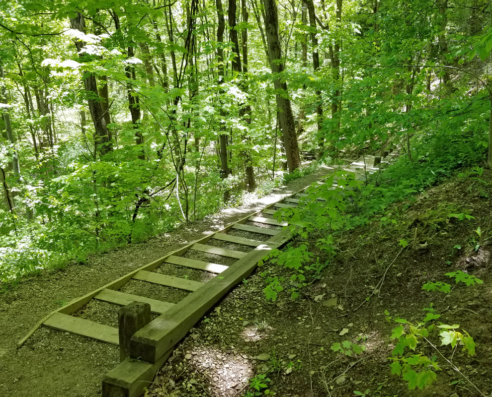 Hogback Ridge Park - biking, camping, fishing and trails, waterfall ...